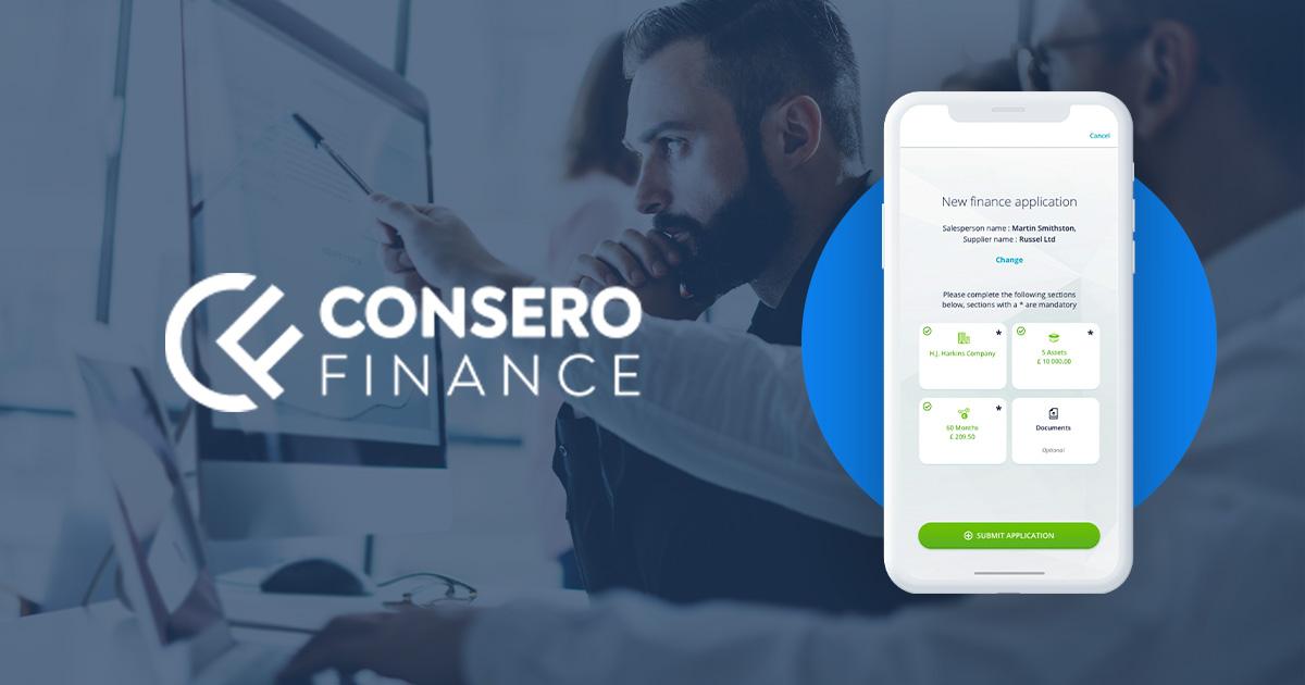 Consero Finance Website Design | Vudu Digital