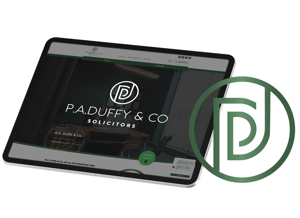 P.A. Duffy & Co. Solicitors Website Design & Development