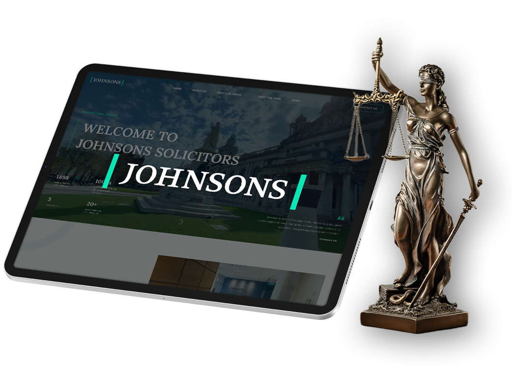 Johnson's Solicitors Website Design | Vudu Digital