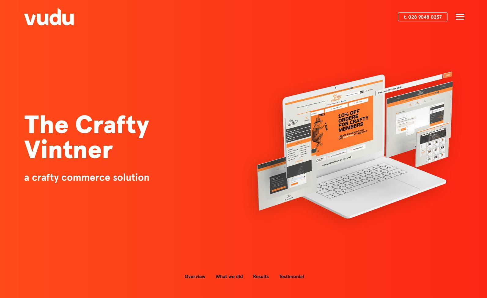 The Crafty Vintner Website Was Created by Vudu