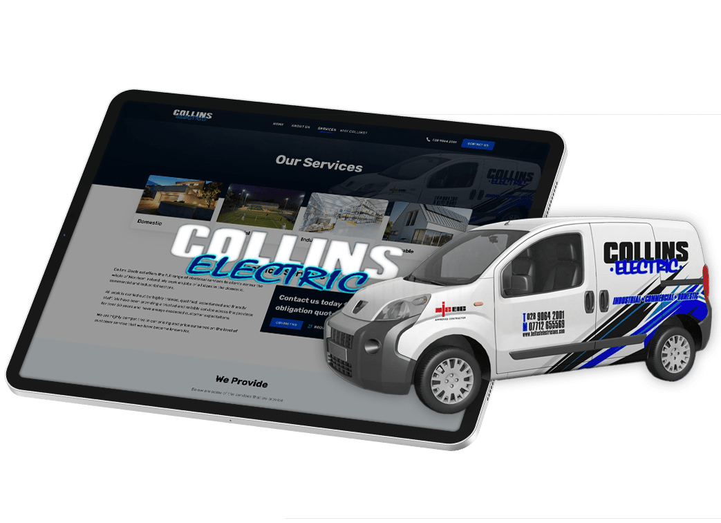 Collins Electric Website Design | Vudu Digital